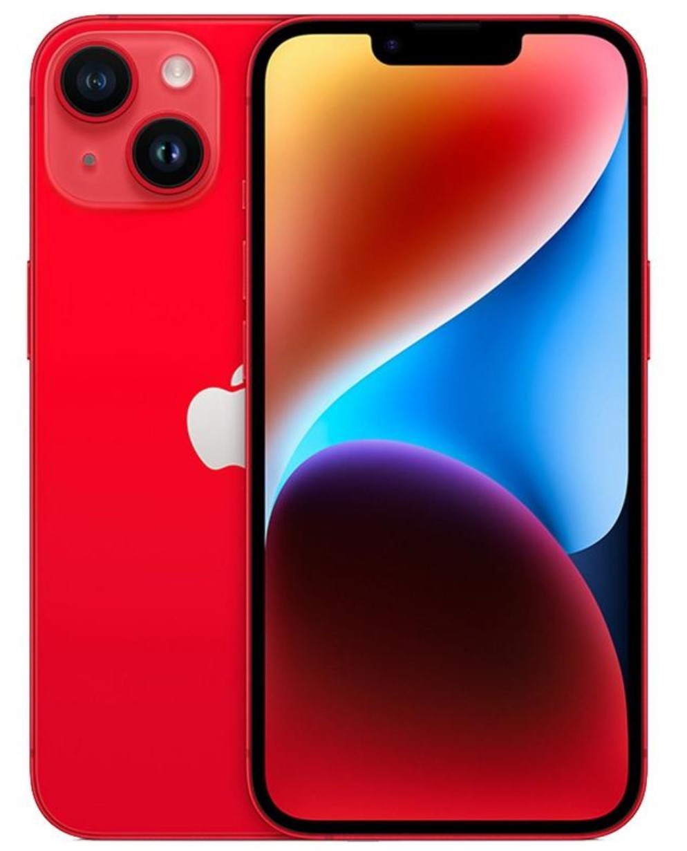 Apple iPhone 14 Dual Sim 128 GB (Prodotto) ROSSO